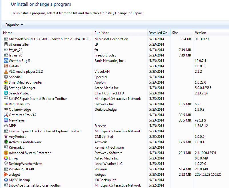Potentially Unwanted Programs (PUPS) Can Degrade Performance - TekTrek ...