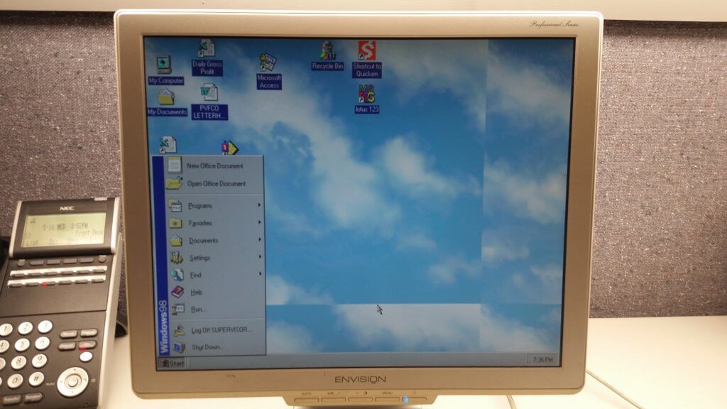 Windows 98 Still Going Strong! – TekTrek Computer Services